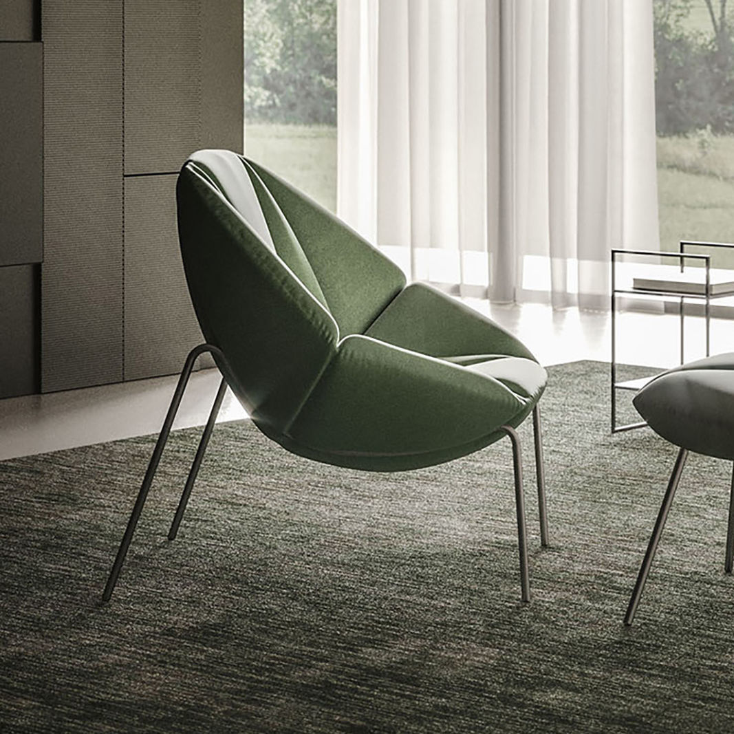 Poltrona de design original - MANTRA - Ronda Design - em tecido / em ...