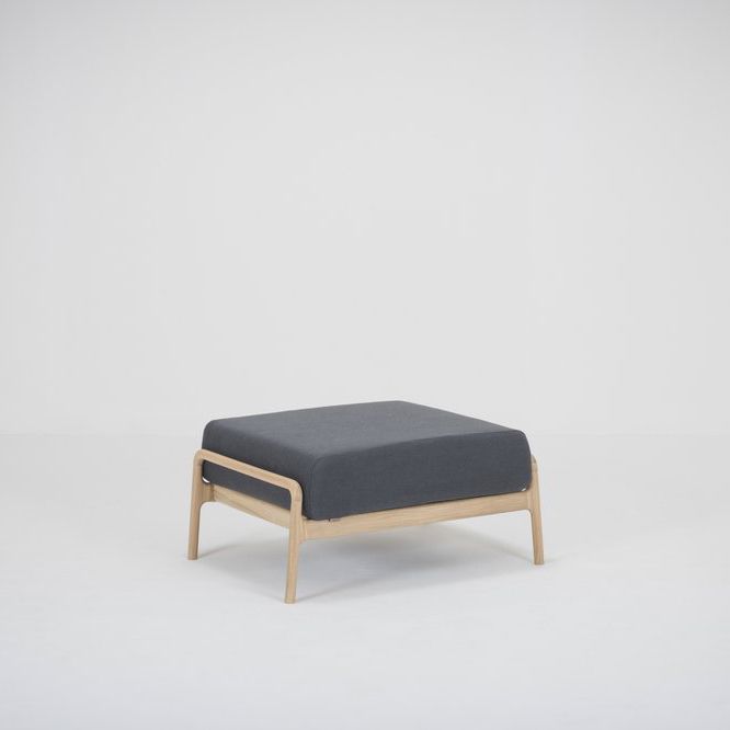 Repousa-pés contemporâneo - FAWN - Gazzda - em tecido / em couro / em ...