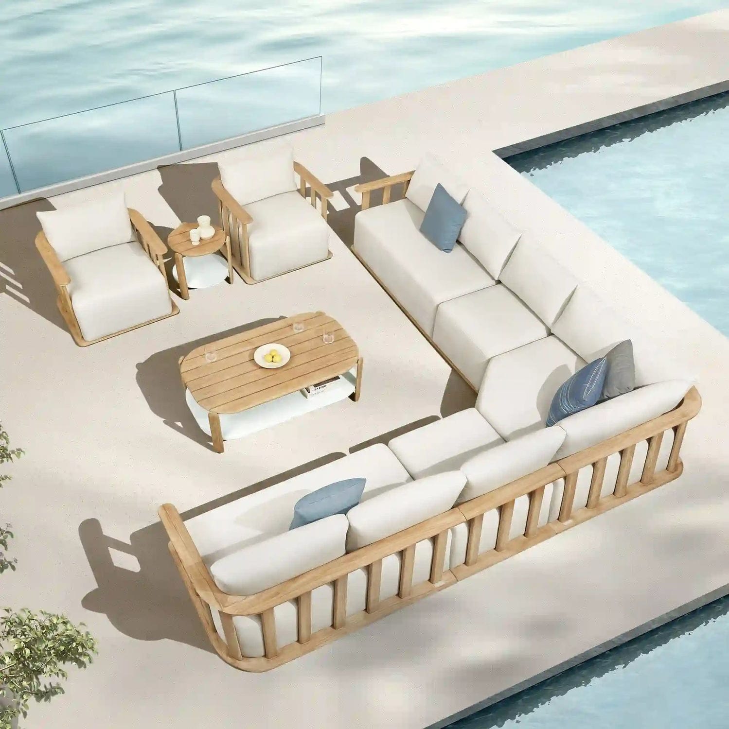 Sofá modular - PALLISAD - Higold - contemporâneo / para ambiente ...