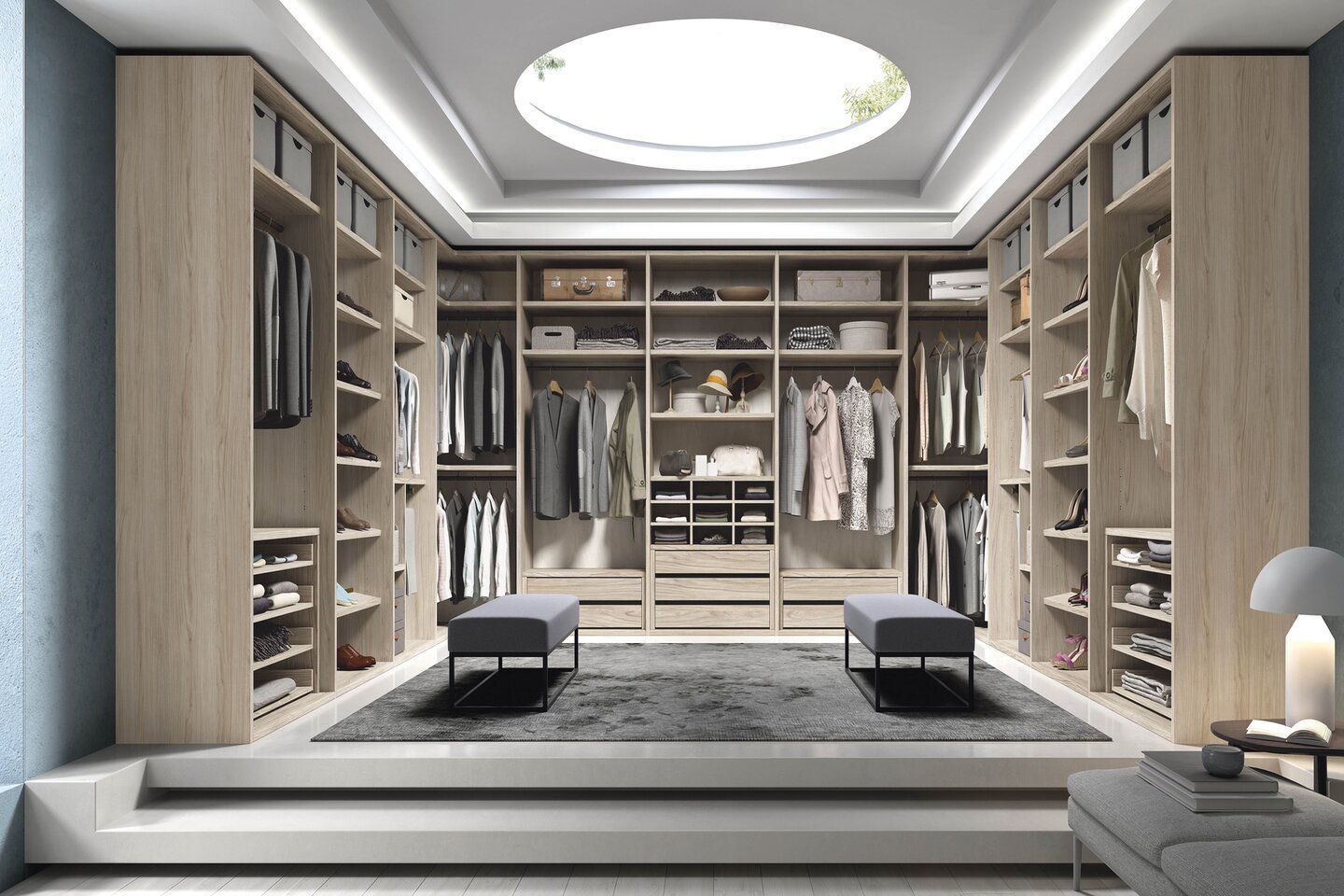 Closet em U - Cosmo by EOS. 116 - Glicerio Chaves - contemporâneo / em ...