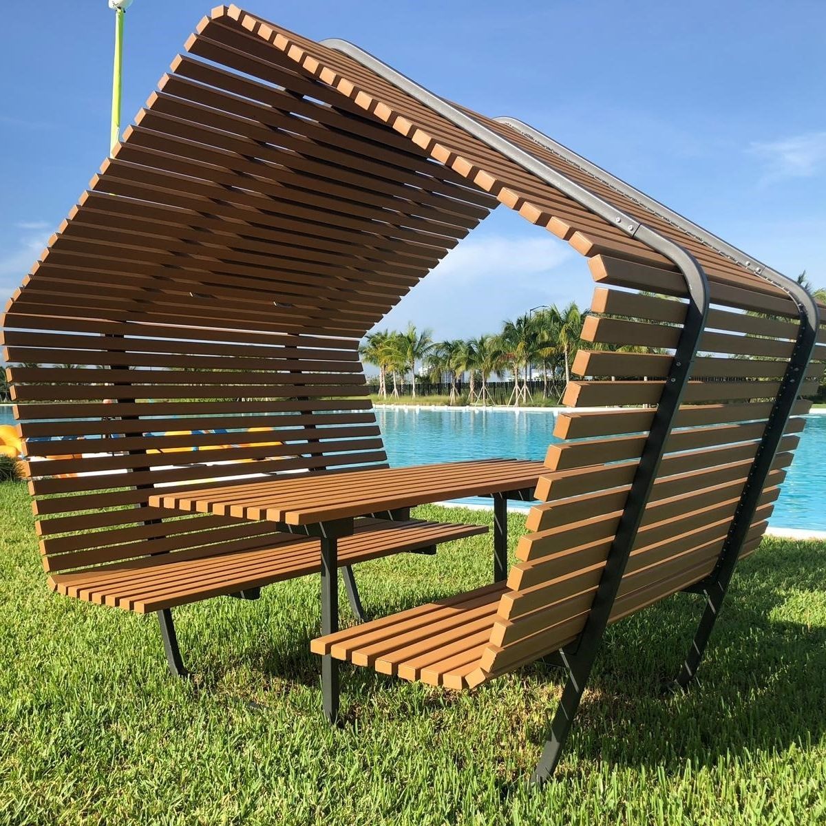 Mesa de piquenique contemporânea - URBAN SHELTER THE BREATH STREET 2 - THE ITALIAN LAB SRL - em ...