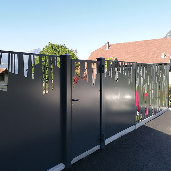 Portão de jardim em alumínio - Ambellya Fissure & Eclat - GYT - em ...