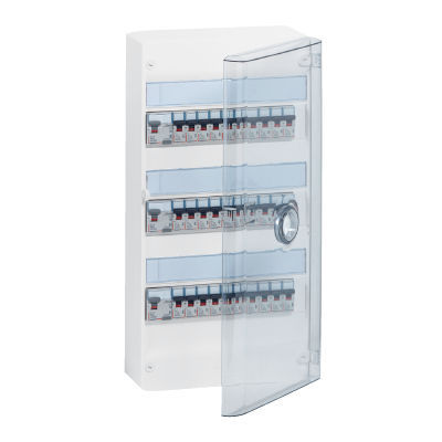 Quadro elétrico de parede - DRIVIA™ - LEGRAND - da linha residencial / equipado / com porta