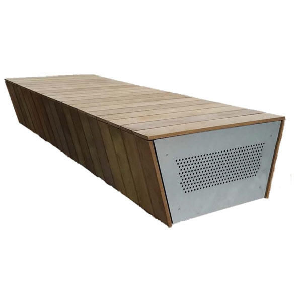 Banco para espaço público contemporâneo - DF5530 - Tectura Designs - em ...