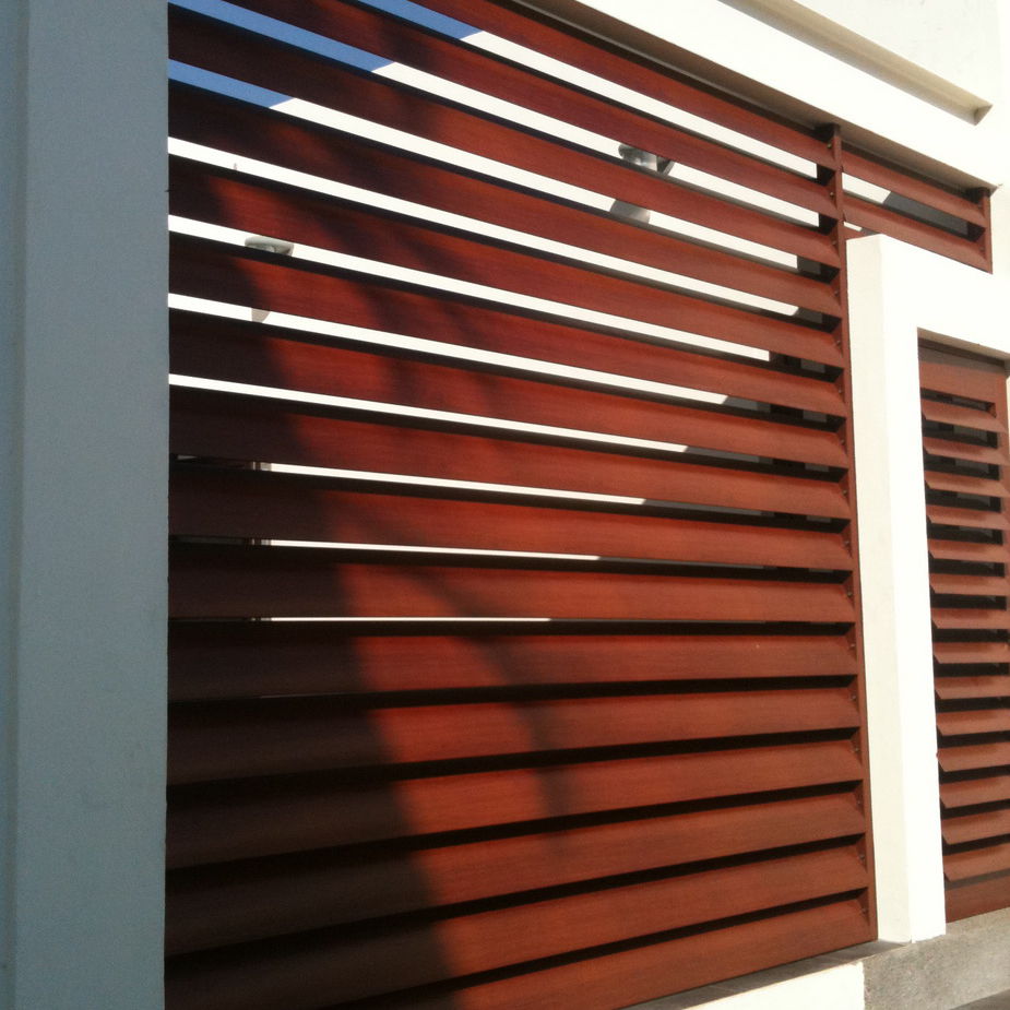 Brise em alumínio - ATENEA - Persax - para fachada / horizontal ...