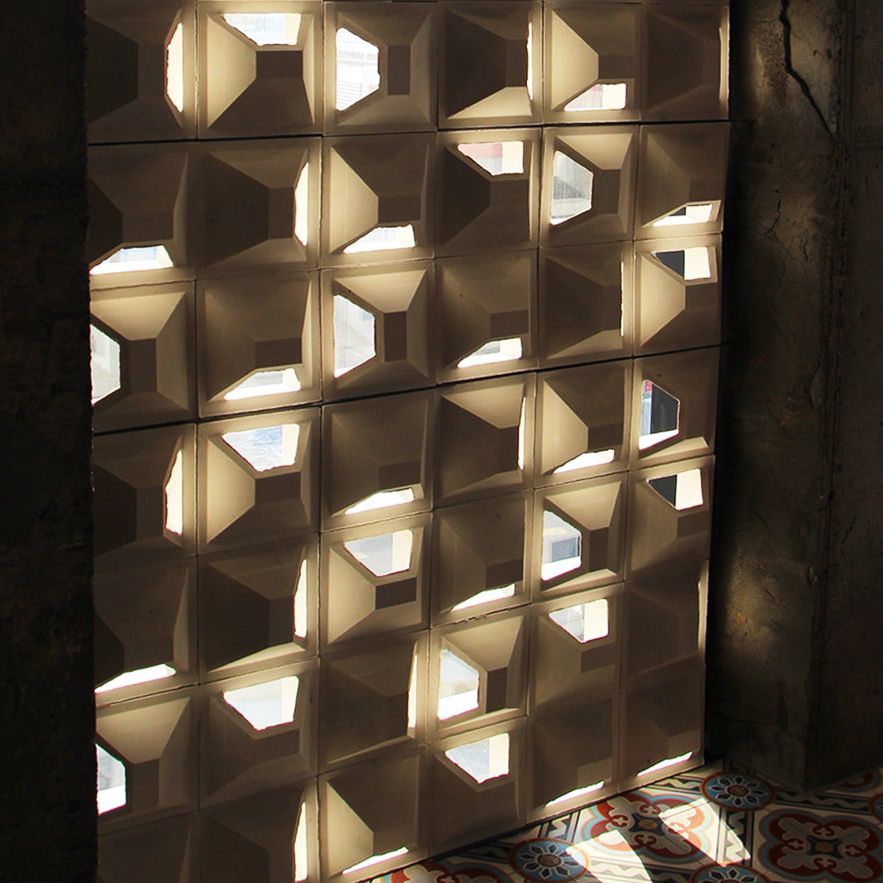 Bloco de concreto oco - VCB-018 MOUNTAIN - Viet Tiles Corporation ...