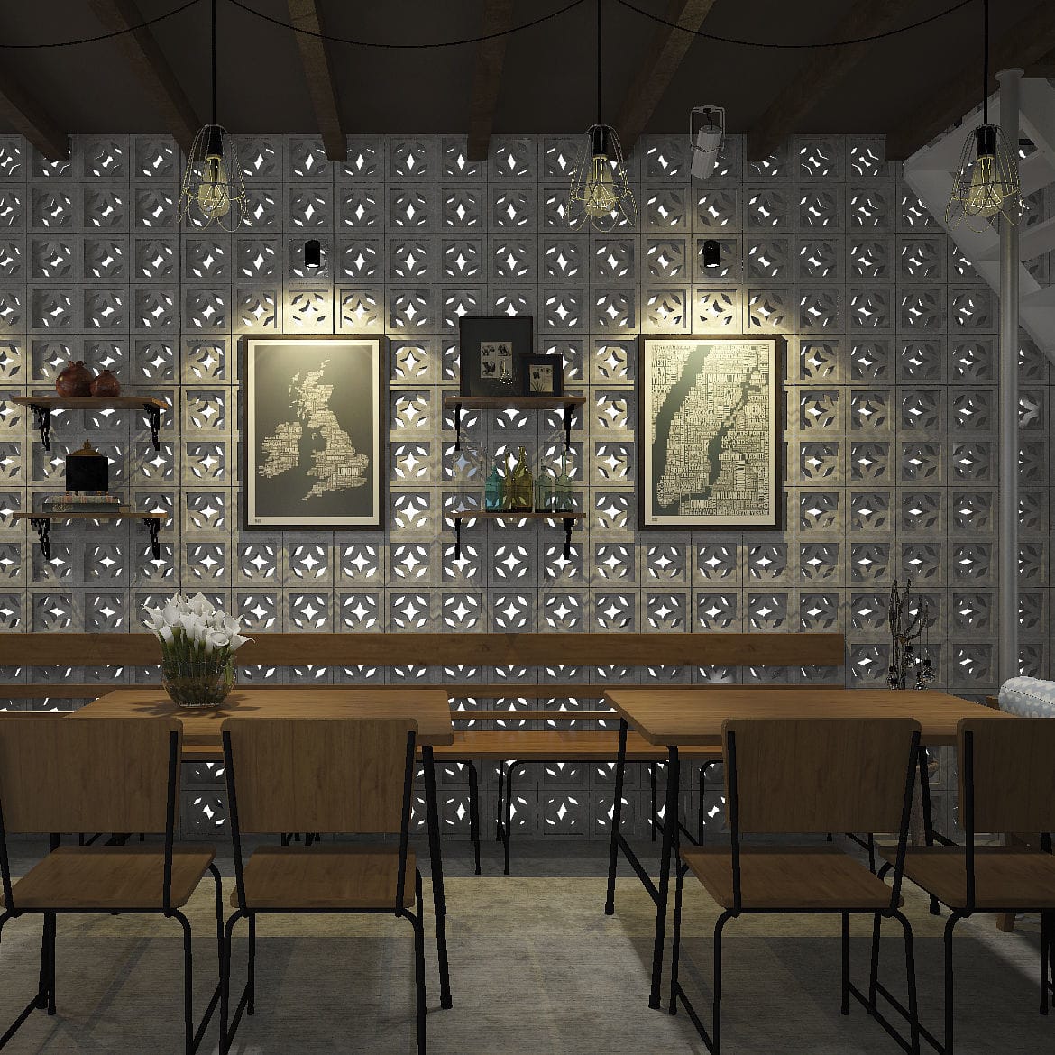 Bloco de concreto oco - VCB-007 STAR - Viet Tiles Corporation ...