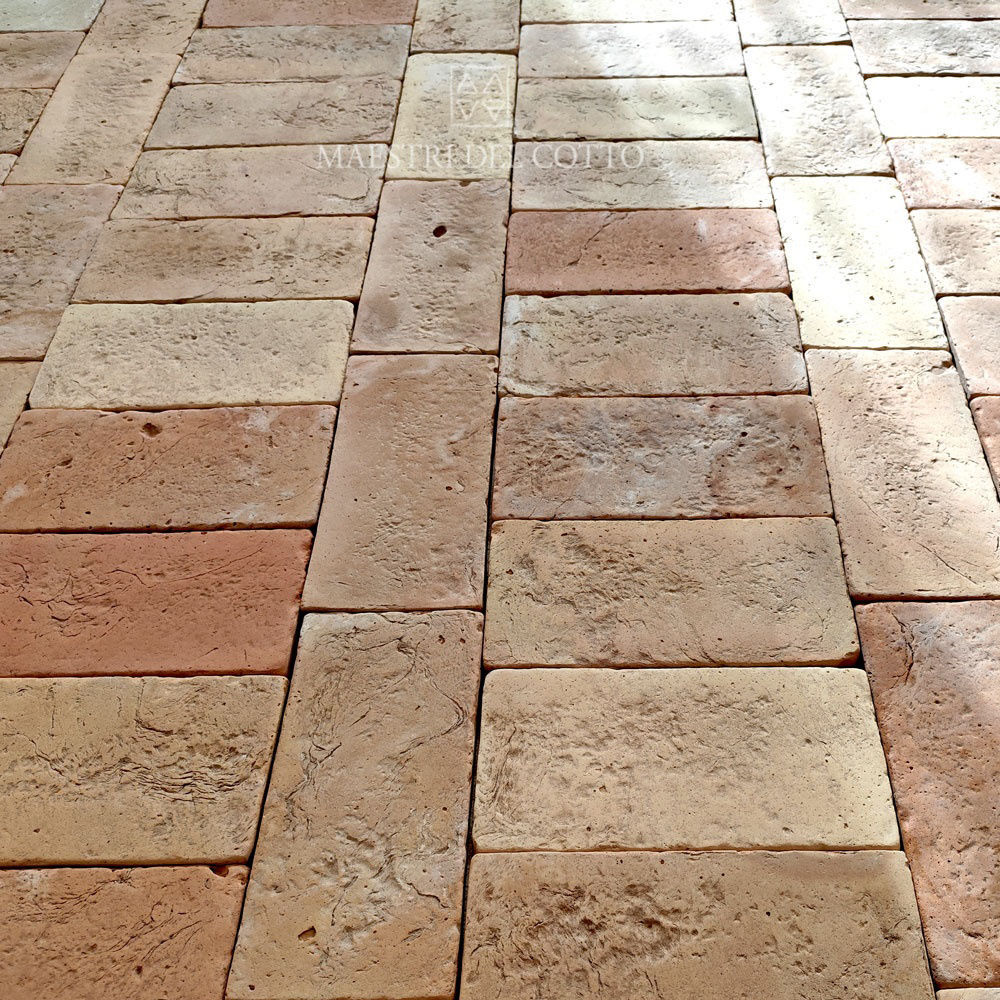 Revestimento de piso em terracota - COTTO ANTICO BUTTERO MULTICOLOR ...