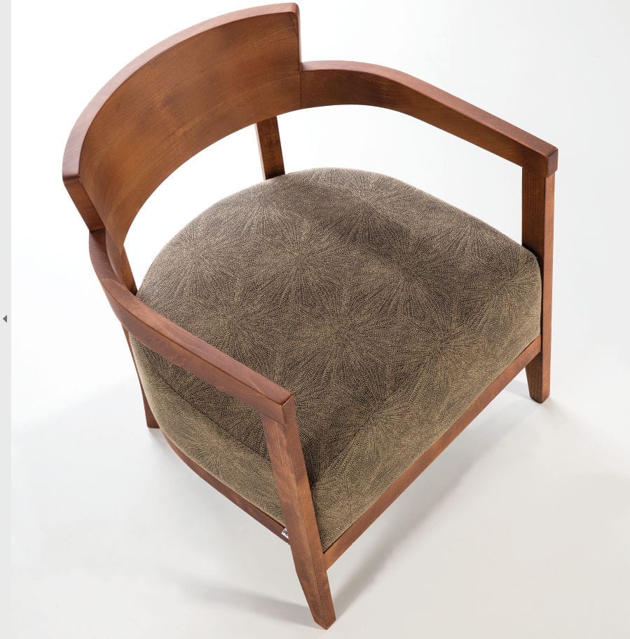 Poltrona contemporânea - Lobby - Raga - em tecido / em couro / em couro sintético