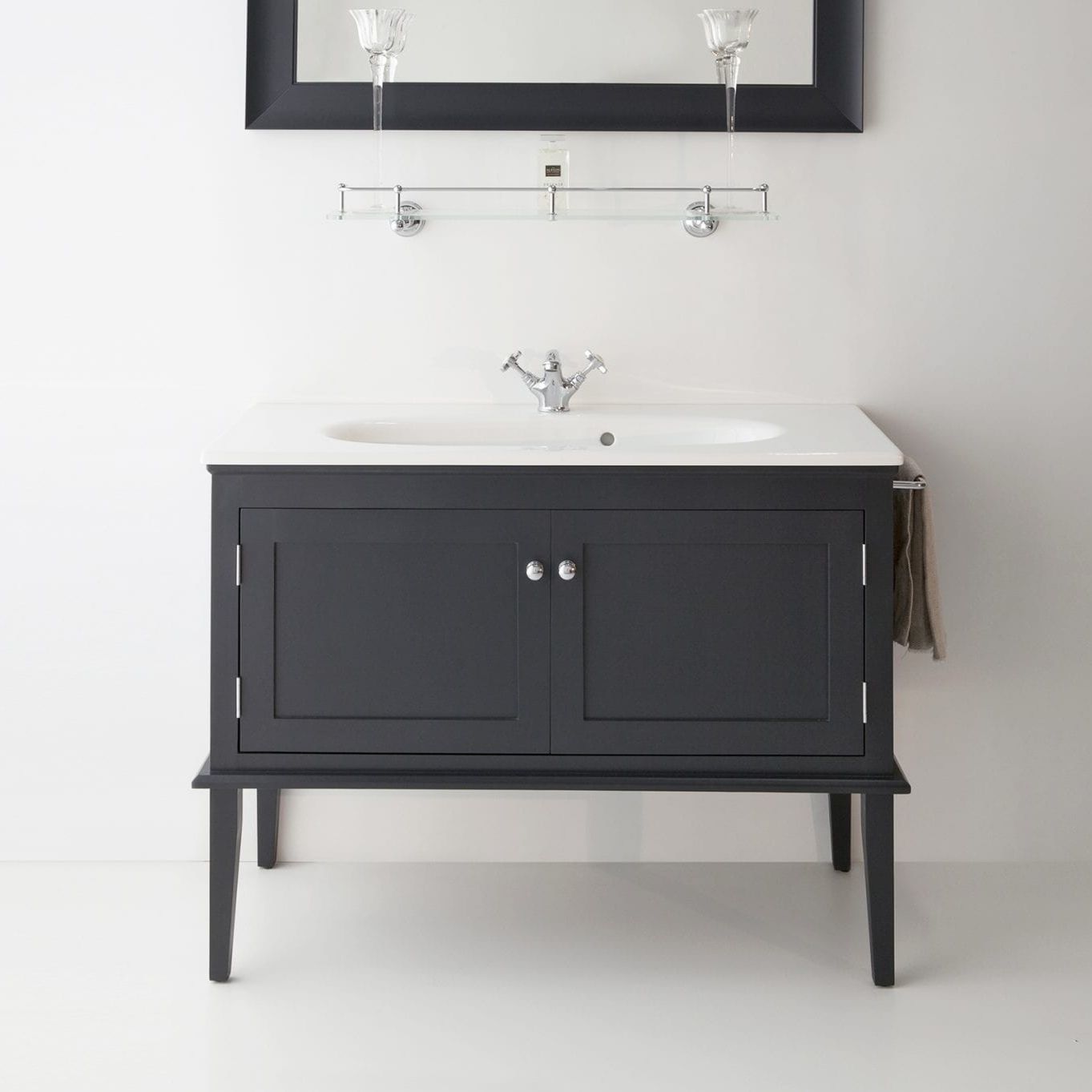 Gabinete de banheiro duplo - HAMAR - Albion Bath Co - de piso / em MDF ...