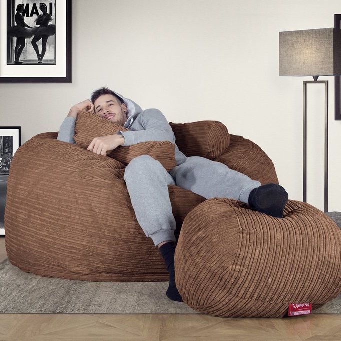 Puff pera contemporâneo - CCRCC1LSA - Big Bertha Original™ - em tecido ...