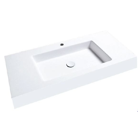 Cuba de embutir - RECTANGULAR R5 WITH SKIRT - Decosan - em Superfície ...