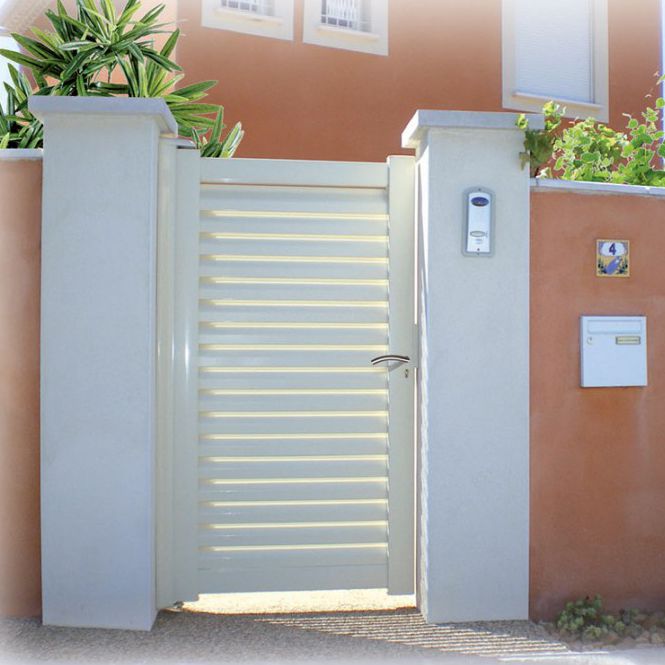 Portão de jardim em alumínio - ASPRE - KSM PRODUCTION