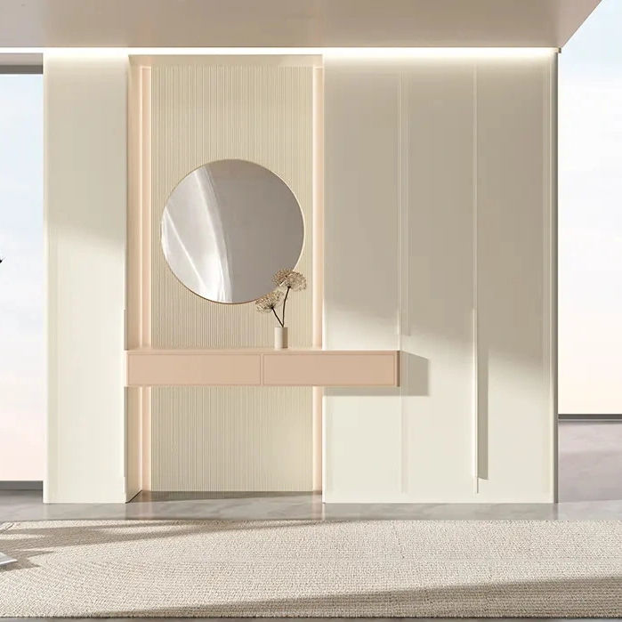 Guarda-roupa de parede - NEETA - Oppein - contemporâneo / em laminado ...