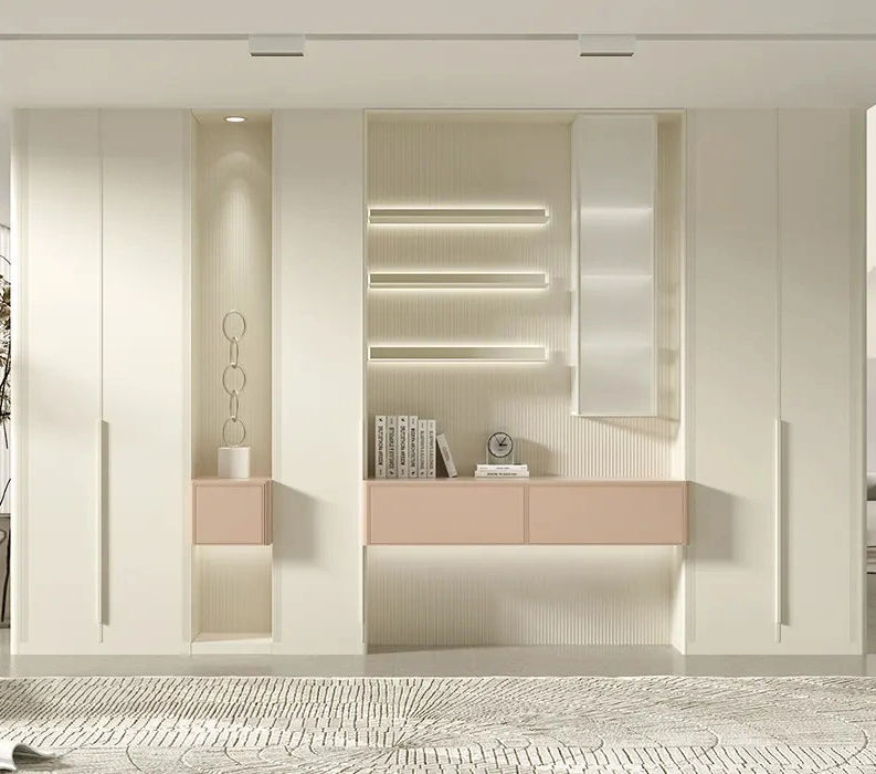 Móvel de parede de sala contemporâneo - NEETA - Oppein - em laminado ...