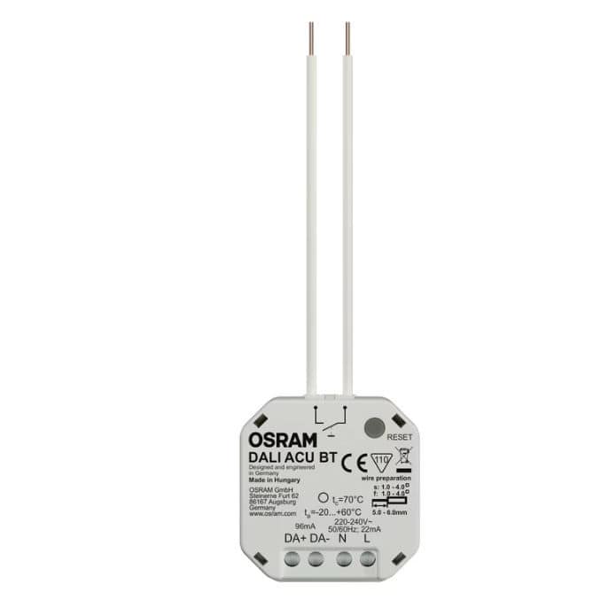 Módulo de controle para iluminação - DALI ACU BT - Ledvance - de ...