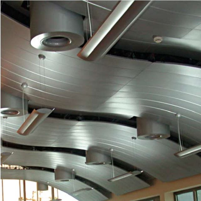 Forro metálico - FMX-5 - Tacer Ltd. - em painéis / decorativo