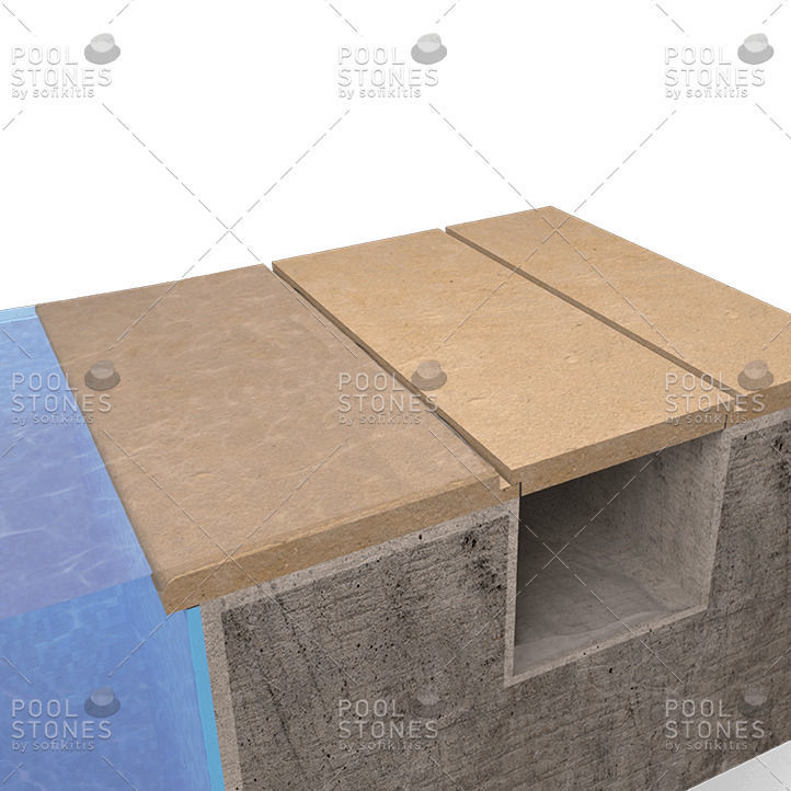 Grelha para calha de transbordo em pedra natural - System No9 ...