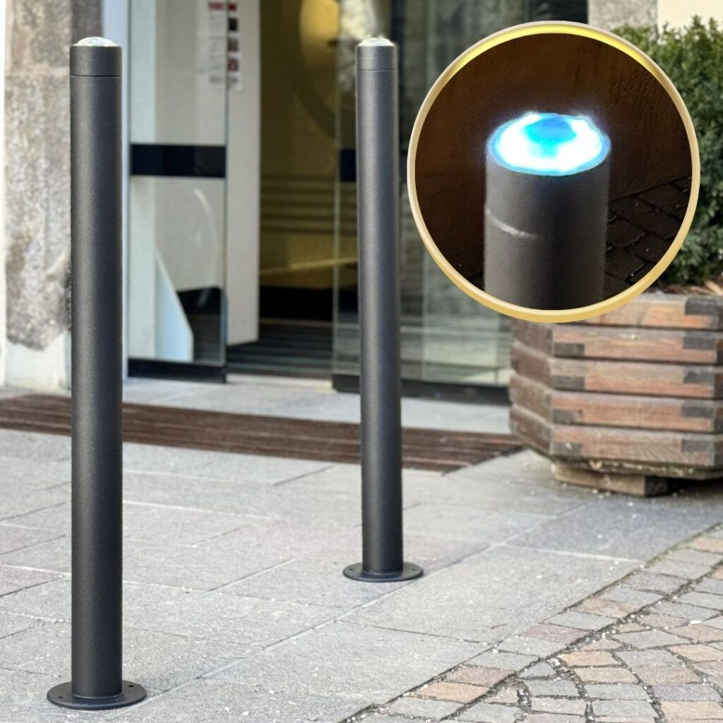 Balizador com LED integrados - Light Bollard - SAEDI Ltd - de proteção ...