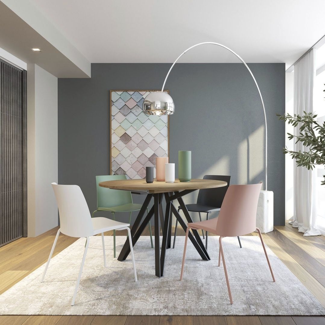 Cadeira contemporânea - FLEXA - ZAMAGNA ITALIA - em polipropileno / com ...