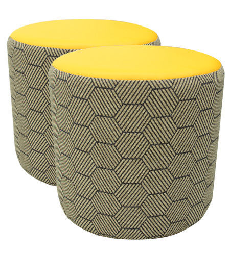 Otomana em nylon - RE-S71 - BATGER - redonda