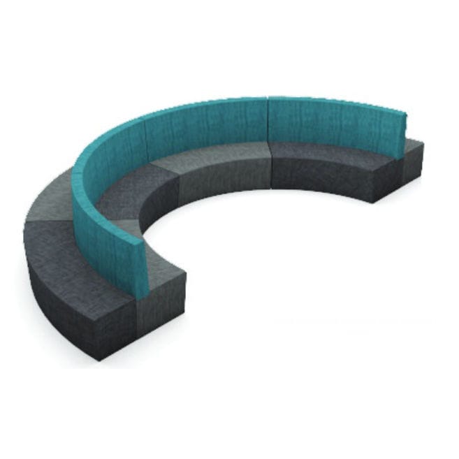 Banco estofado contemporâneo - RE-S257 - BATGER - em tecido / em espuma ...