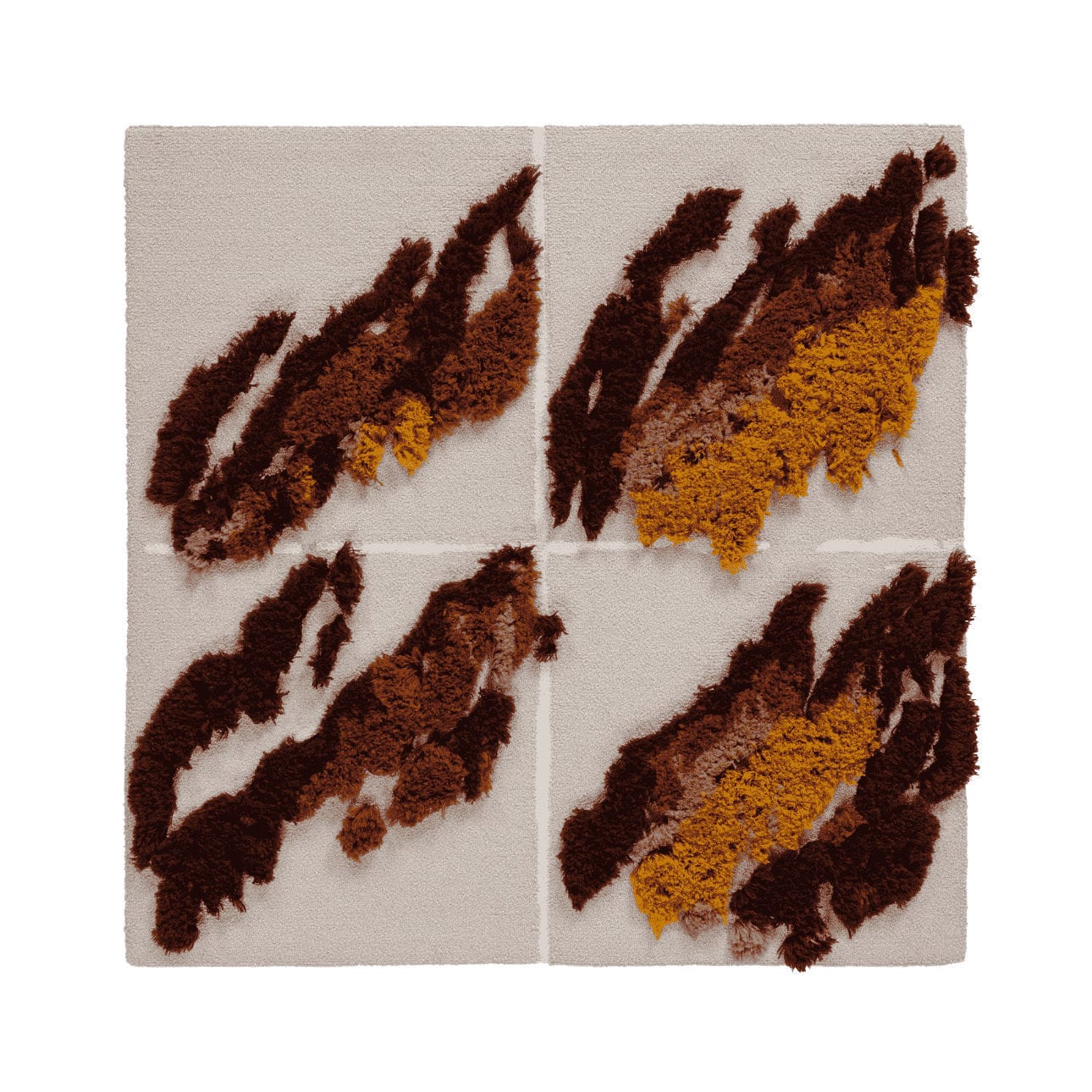 Tapeçaria contemporânea - SEQUENCE - Alp Carpets - estampada / de lã ...