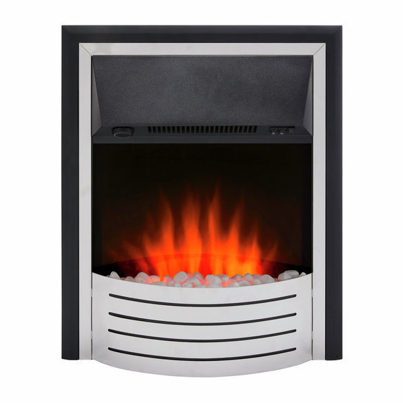 Lareira embutida aberta elétrica - Fulford - Dimplex - com 1 face / em ...
