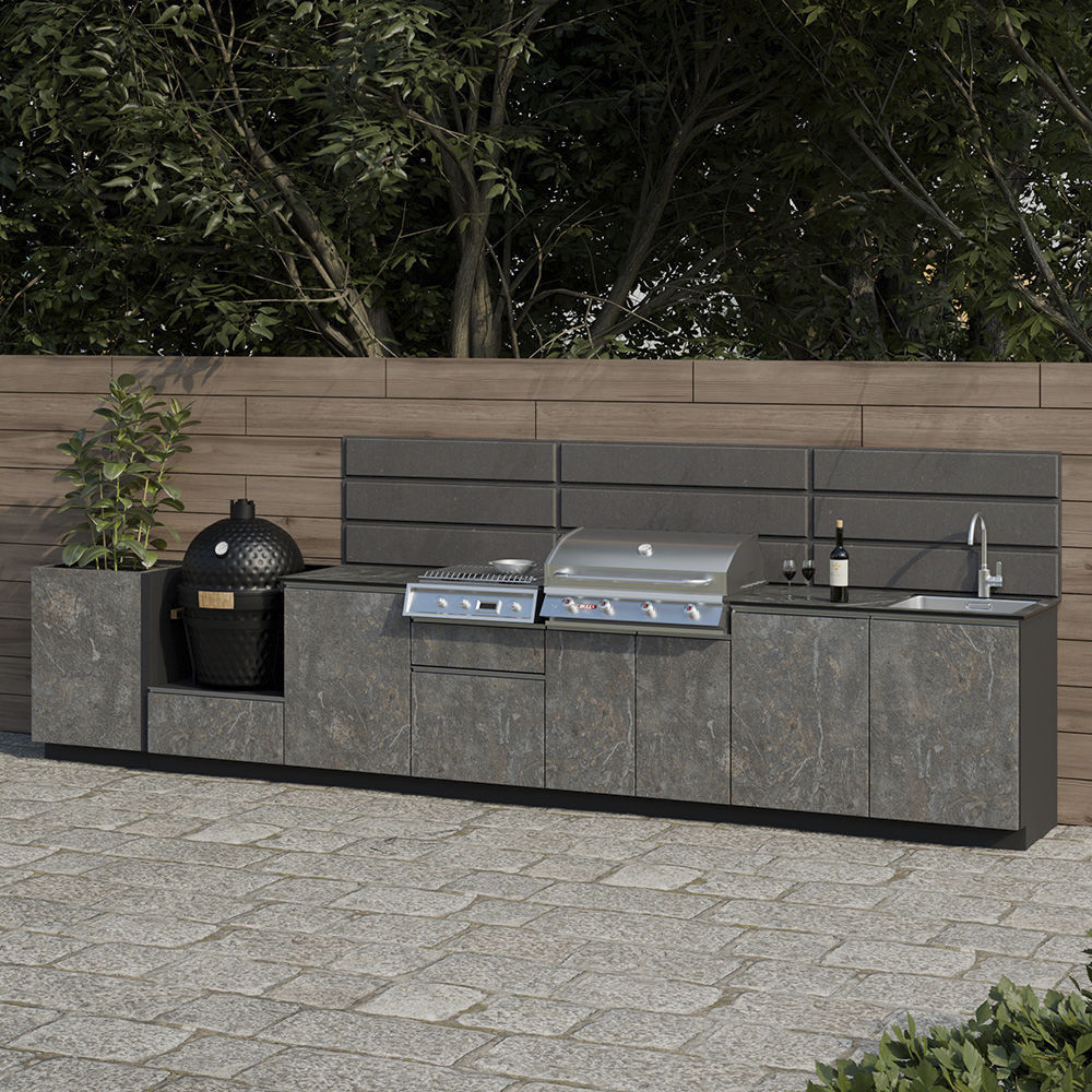 Armário de cozinha para jardim - Outdoor Kitchen - DEBO - da linha ...