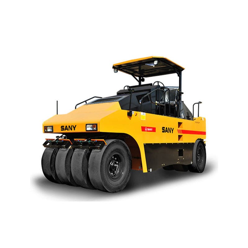 Rolo compactador com pneus - SPR200C-8 - SANY GROUP - estático de três ...