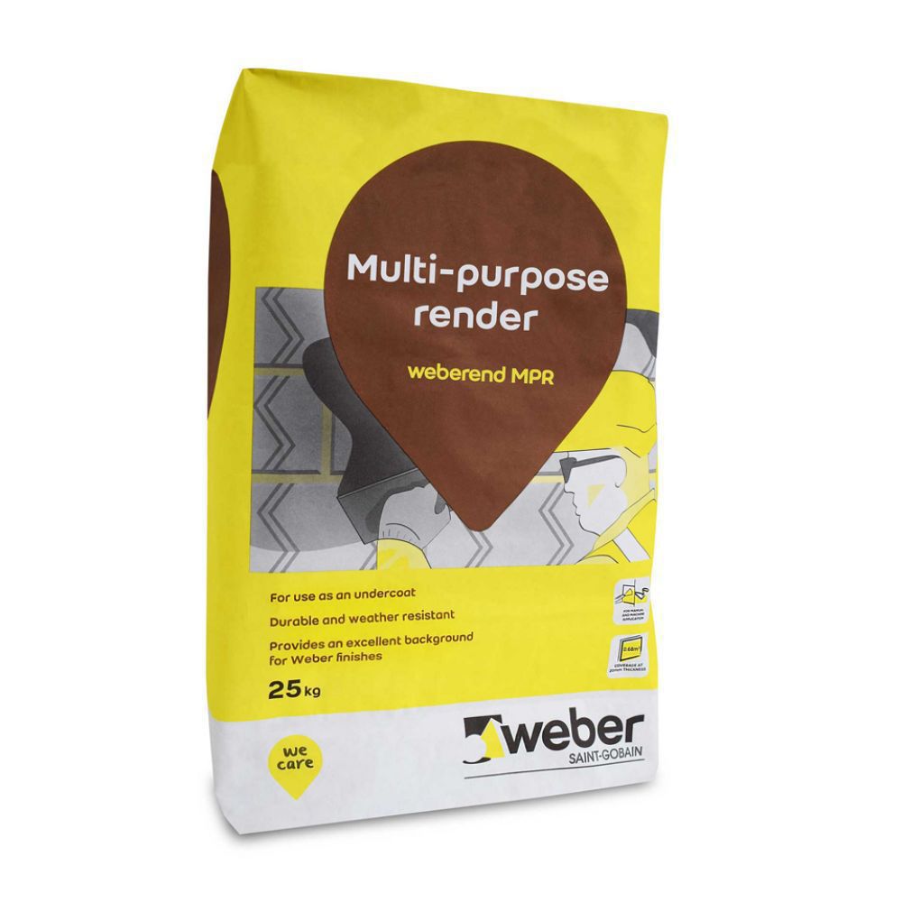 Argamassa impermeável - WEBEREND MPR - Weber - para concreto / para ...