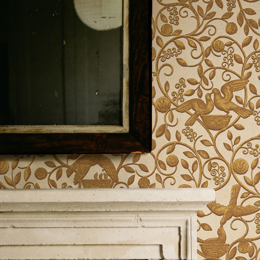 Papel de parede contemporâneo - DECO DOVES RW444 - Iksel Decorative ...