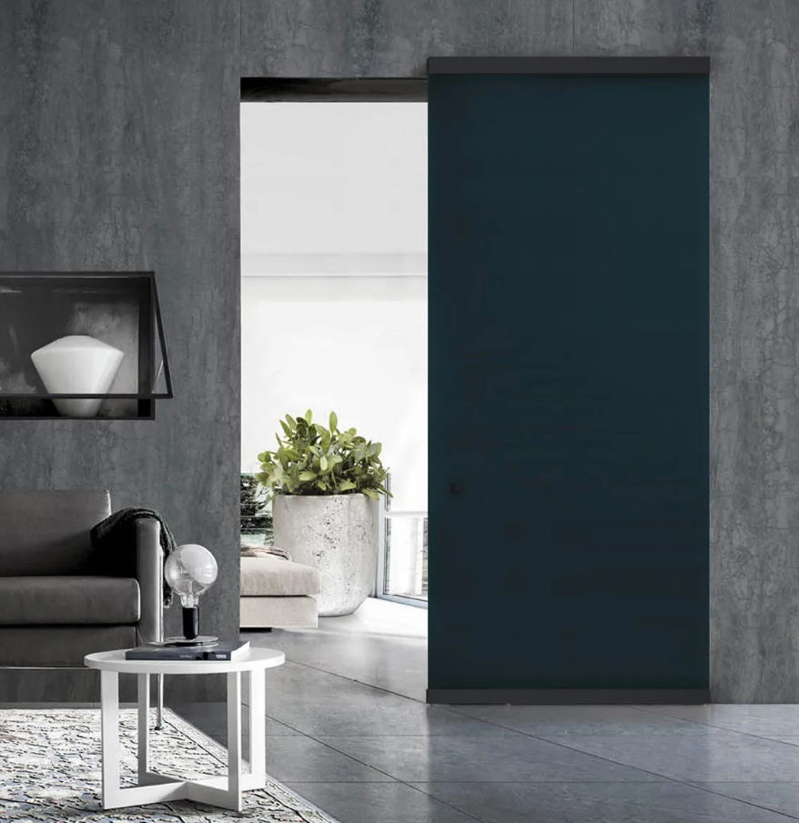 Porta invisível - TAO - doal - interna / em vidro / em alumínio