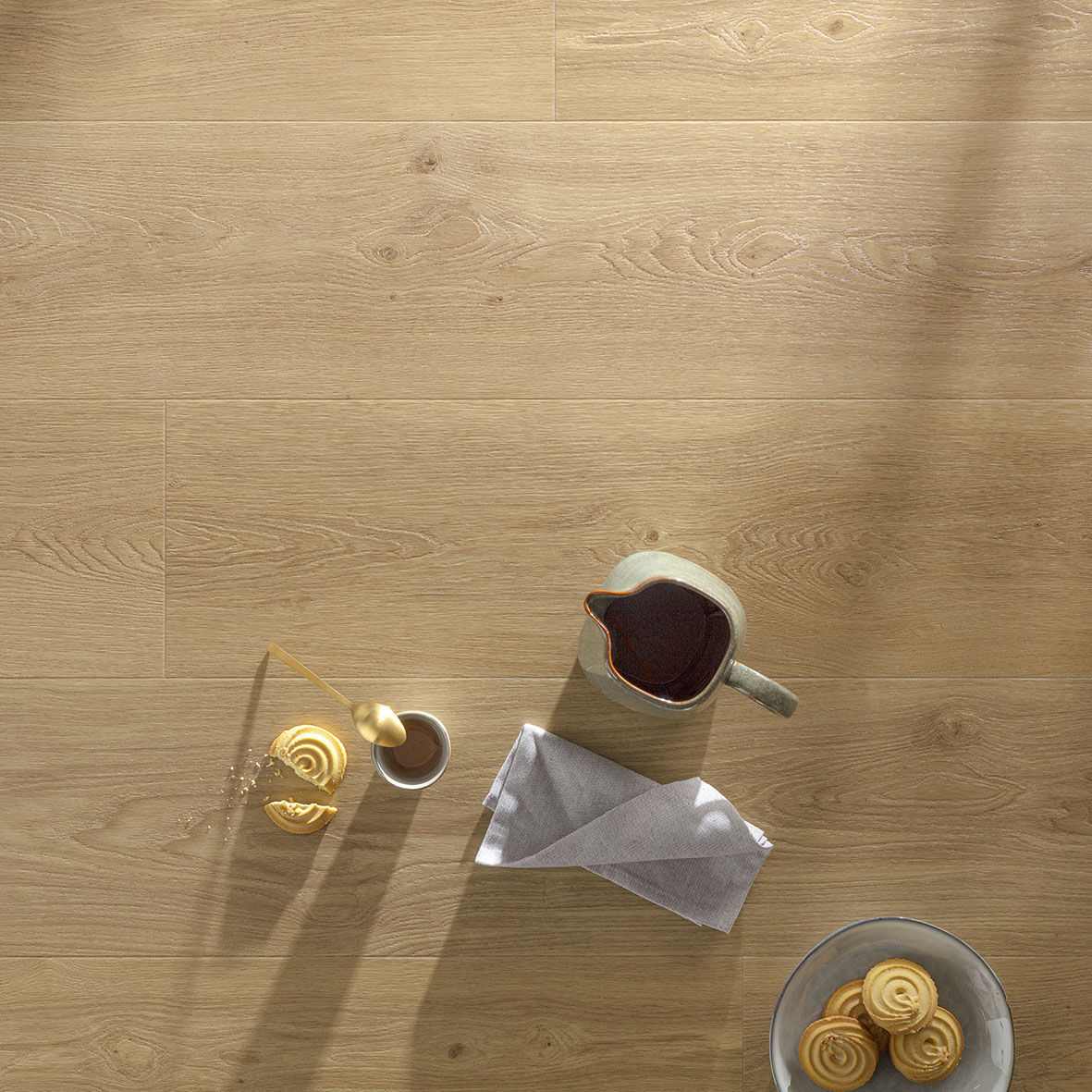 Revestimento de piso vinílico - CIDER - FLOORIFY - para ambiente ...