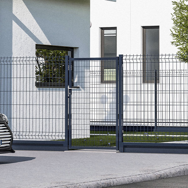 Portão de jardim em aço galvanizado - XYLIO® M100 - DIRICKX