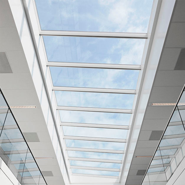 Claraboia para telhado - LONGLIGHT 5-30° - VELUX - com vidro duplo ...