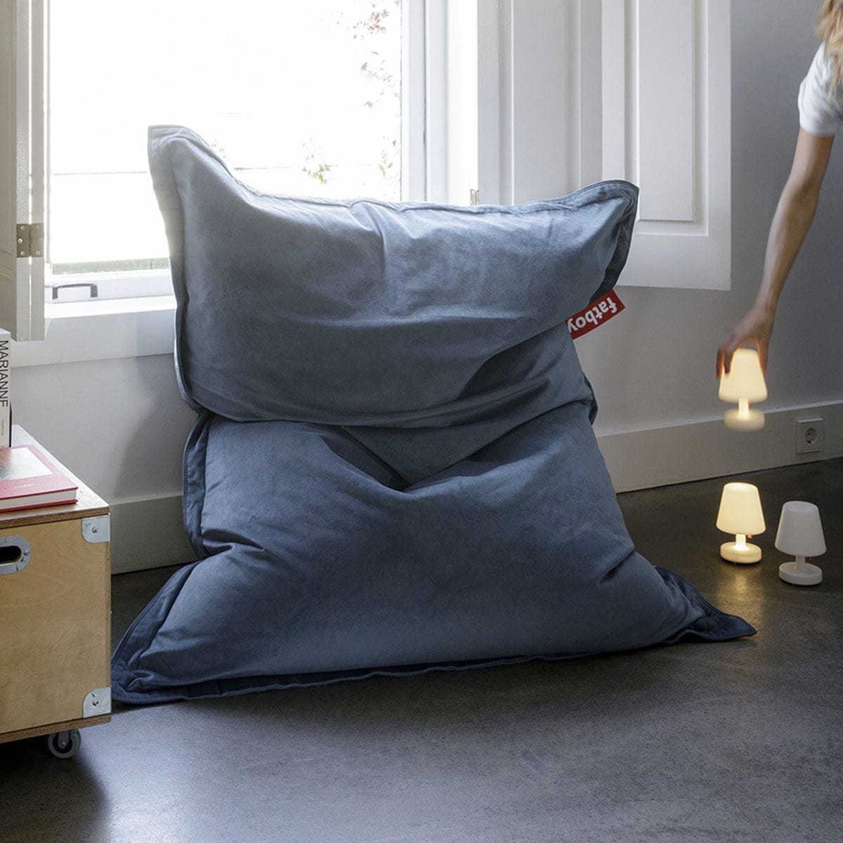 Puff pera contemporâneo - ORIGINAL SLIM - Fatboy the original - em ...