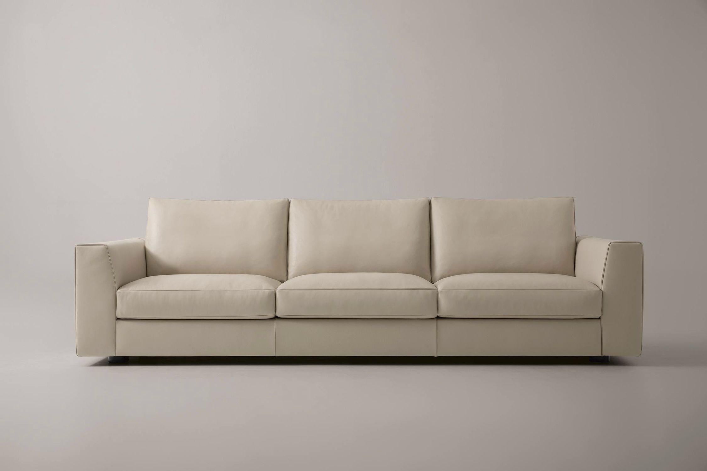 Sofá modular - SQUARE - Rivolta - contemporâneo / bege / em tecido