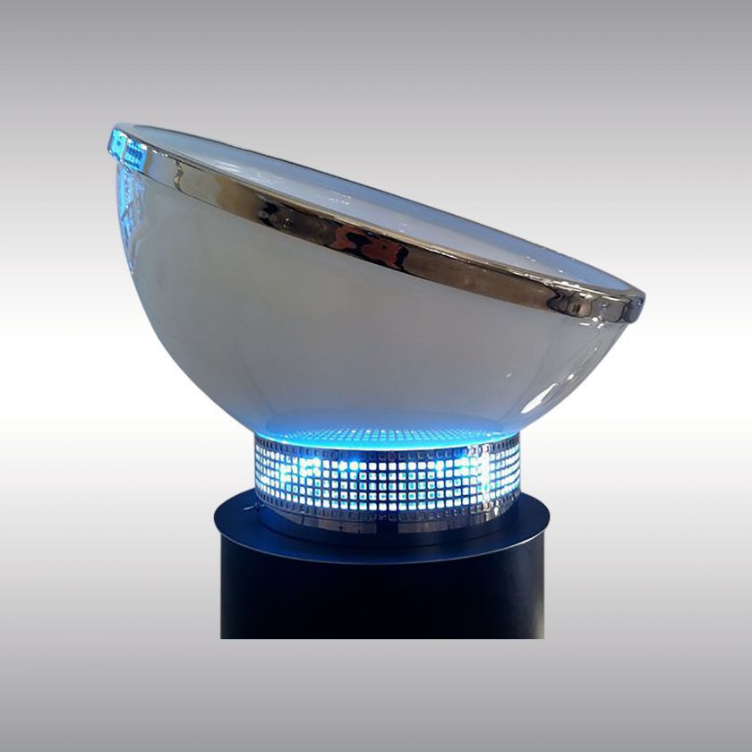 Luminária de mesa - WO(D)KA COOLER 20802 - Woka Lamps Vienna - em vidro ...