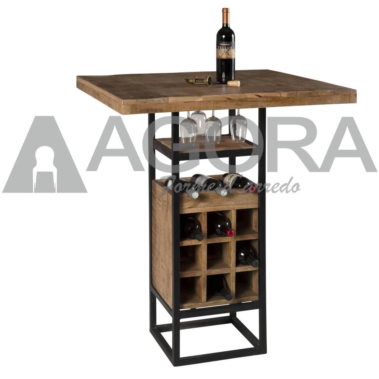 Mesa alta clássica - HARRY’S - AGORA' SRL - em madeira maciça / com ...