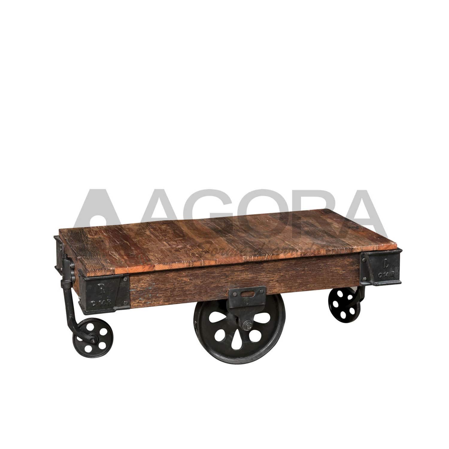 Mesa de centro de design original - RAILWAYS - AGORA' SRL - em madeira ...