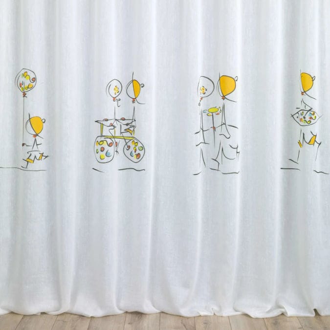 Cortina de voile motivo infantil - BAND - Ciesse Tendaggi srl - em ...