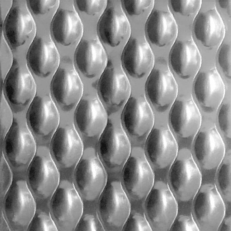 Chapa com motivos - 6WL - Rimex - com relevos / laminada / em inox