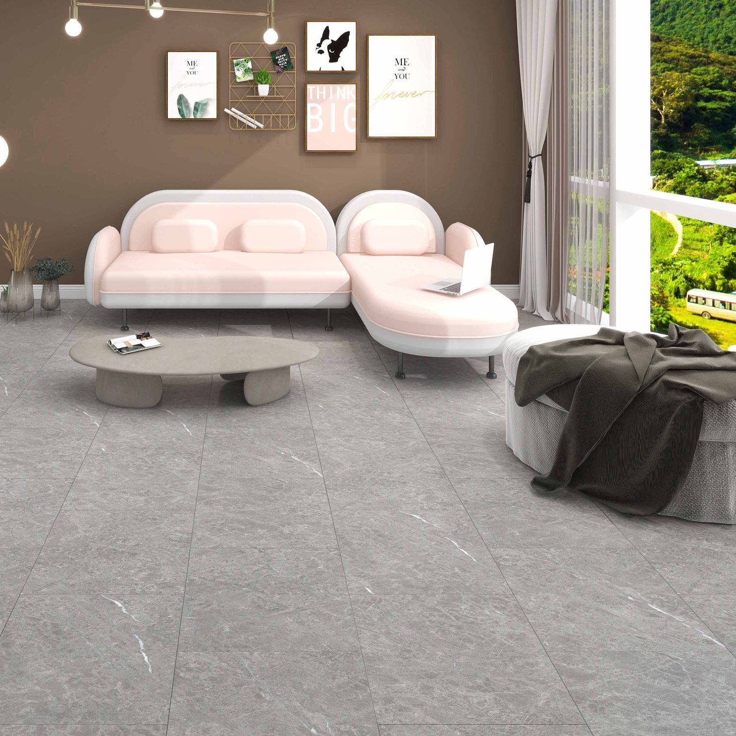 Revestimento de piso em compósito - MONREAL SLATE - Area floors - para ...