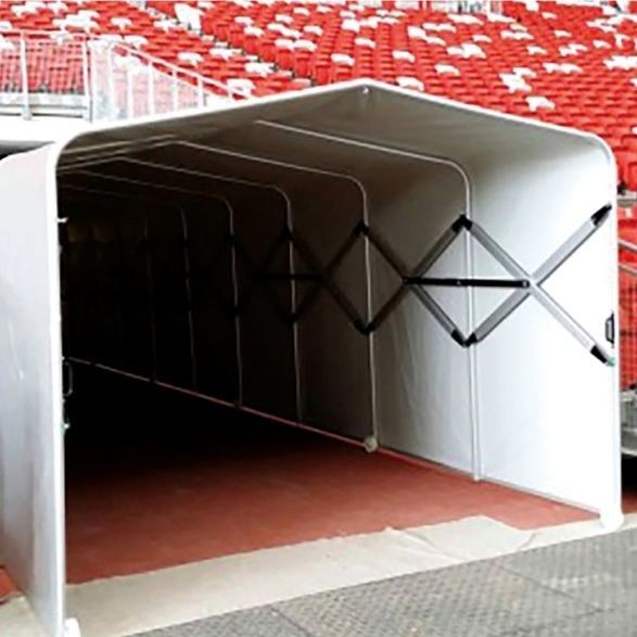 Túnel extensível para campo ou quadra esportiva - Metalu Plast