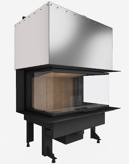 Lareira a lenha - Architectural 90x42 - REGALFIRE S.A - de embutir ...