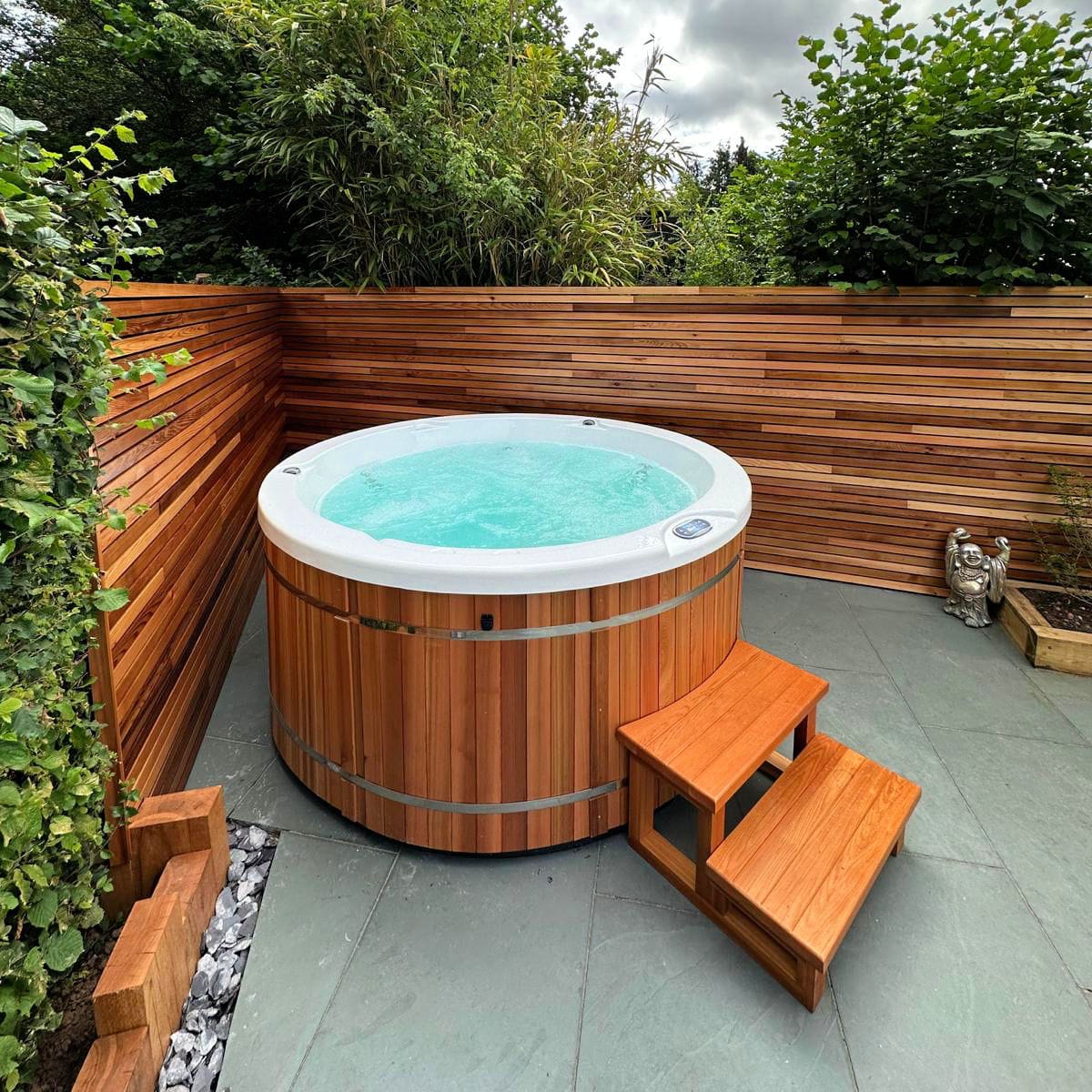 Spa de embutir - Sport Hybrid - Urban Cedar Hot Tubs and Saunas - acima ...