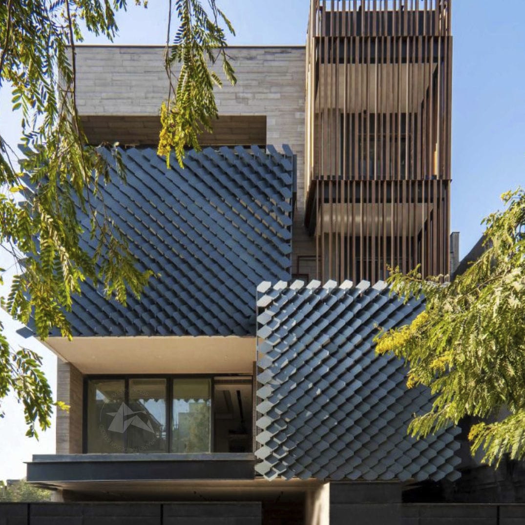 Revestimento de fachada tipo shingle - HEXA-PETALS - Axes in Excess ...