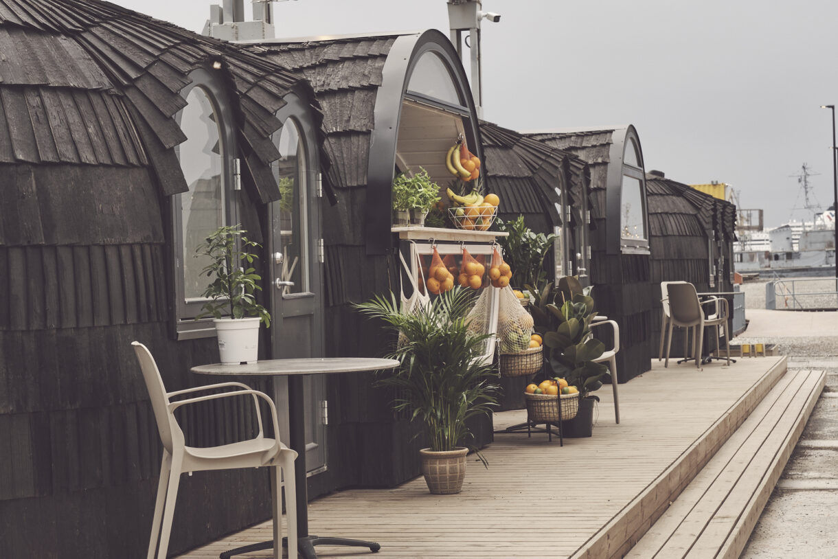 Quiosque bar - IGLUBAR - Iglucraft OÜ - para ambiente externo / em madeira