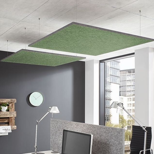 Baffle acústico em fibra de poliéster - DIVI smart® - ropimex ...